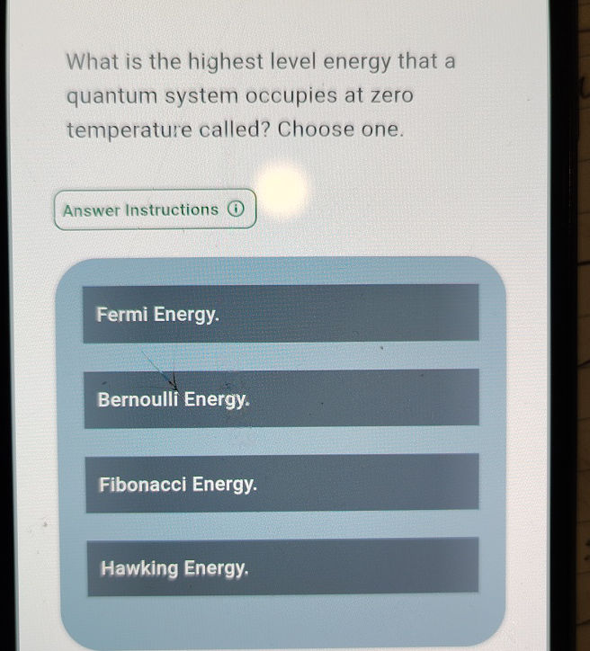 What is the highest level energy that a