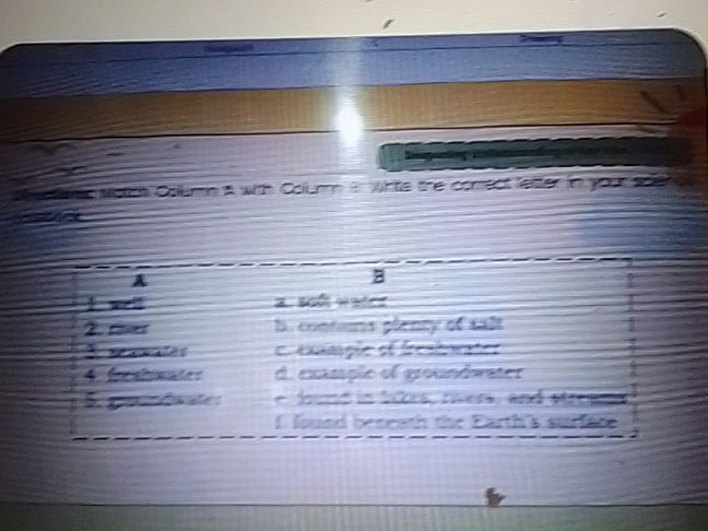 Match Column A with Column B Write the | StudyX