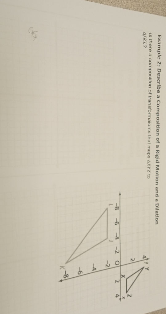 Example 2 Describe a Composition of a Rigid | StudyX