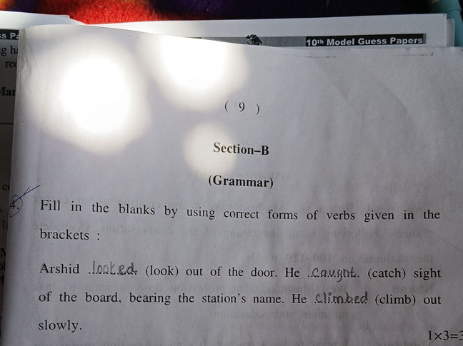Fill in the blanks by using correct forms of | StudyX