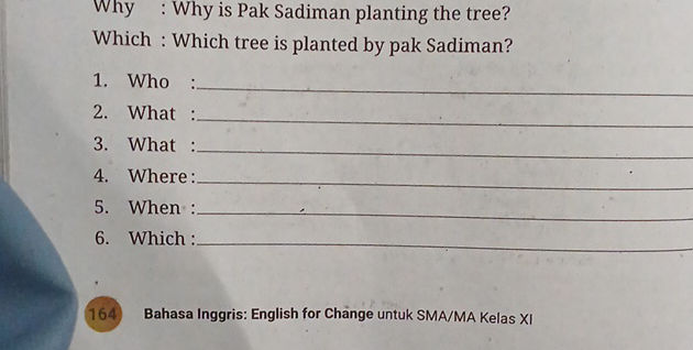 Why Why is Pak Sadiman planting the tree | StudyX