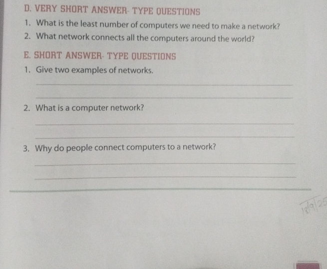 D. VERY SHORT ANSWER-TYPE QUESTIONS 1. What | StudyX