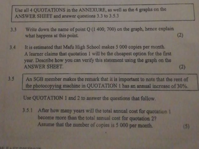 Use all 4 QUOTATIONS in the ANNEXURE, as | StudyX