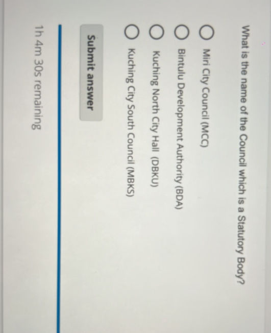 What is the name of the Council which is a | StudyX