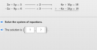 3x + 5y = 5 2 -2x - 8y = 6 3 6x + 10y = 10