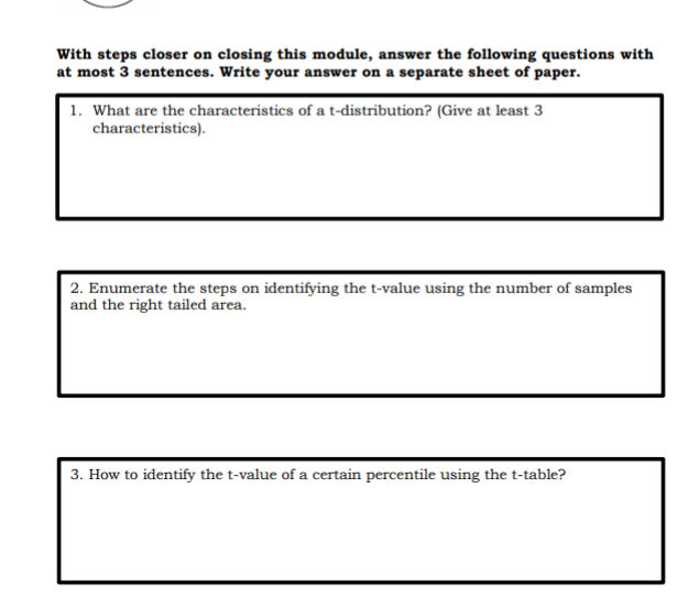 1. What are the characteristics of a | StudyX