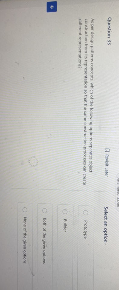 As per design patterns concepts, which of | StudyX