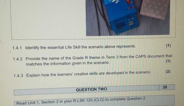 141 Identify the essential Life Skill the