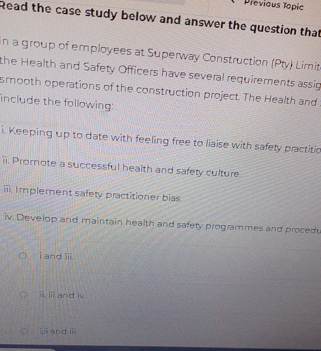 Read the case study below and answer the | StudyX