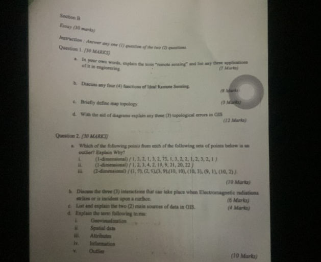 Question 1 (30 MARKS) a In your own words | StudyX