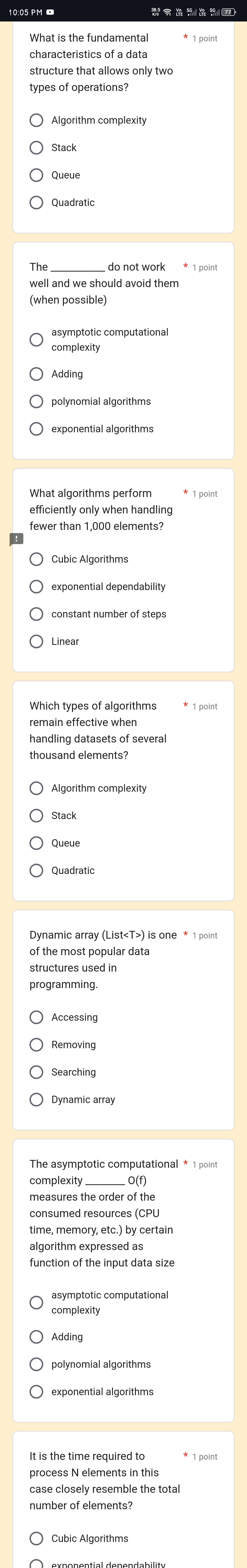 What is the fundamental characteristics of a | StudyX