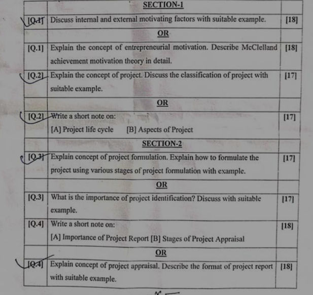 Q1 Explain the concept of entrepreneurial | StudyX