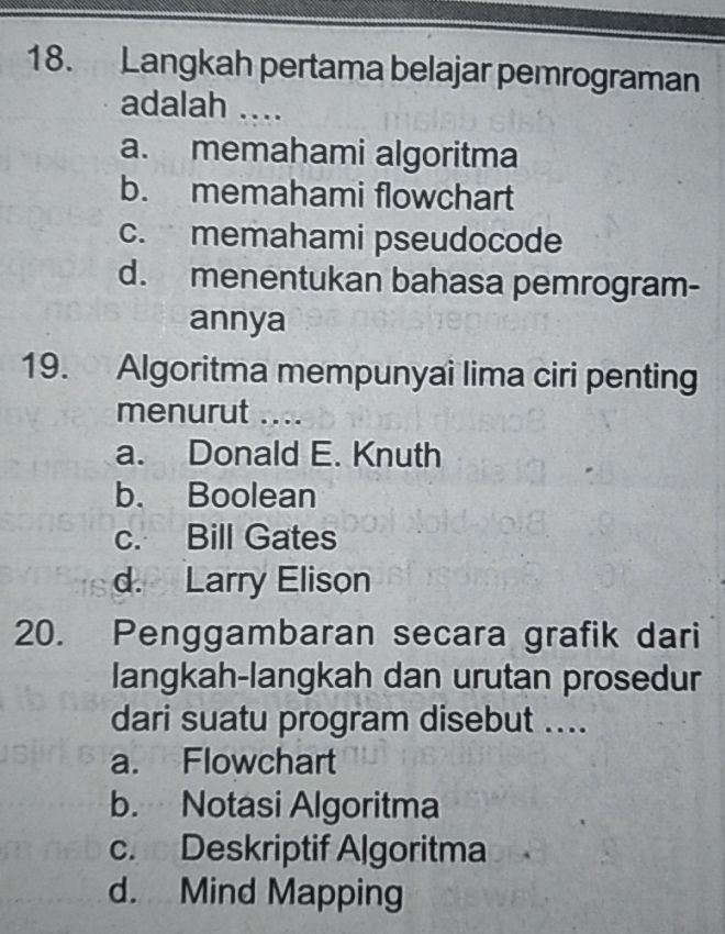 18. Langkah pertama belajar pemrograman | StudyX