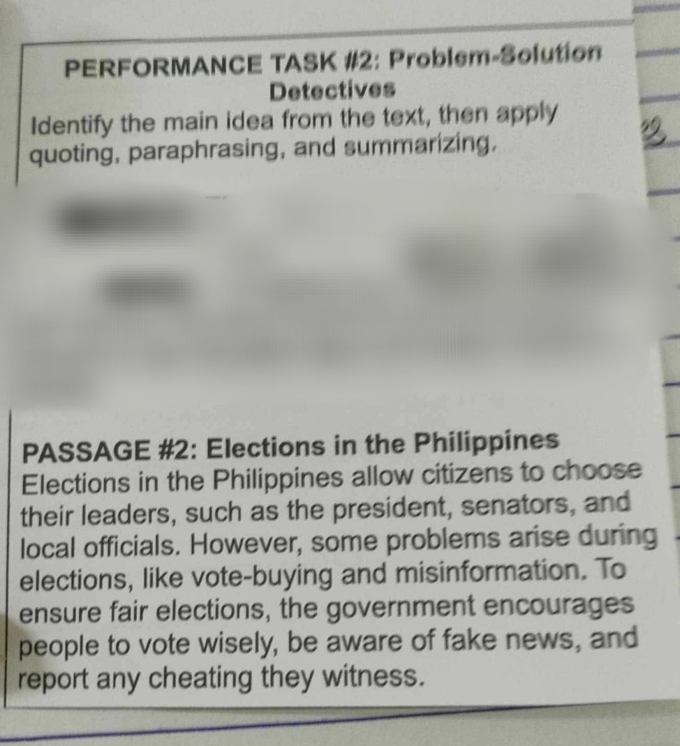 PERFORMANCE TASK #2: Problem-Solution | StudyX