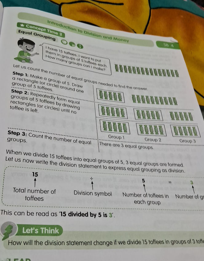I have 15 toffees. I want to put them in | StudyX