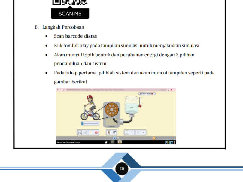 8 Langkah Percobaan Scan barcode diatas | StudyX