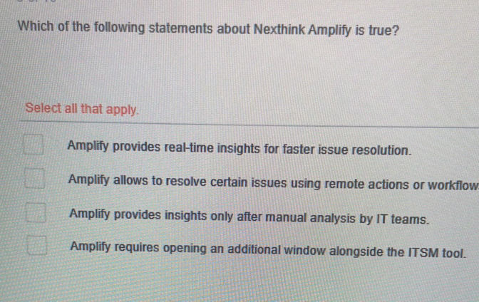 Which of the following statements about | StudyX