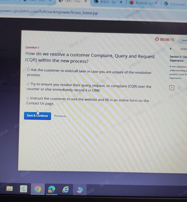 How do we resolve a customer Complaint Query | StudyX