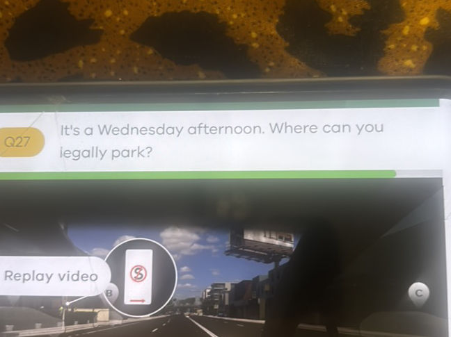 It's a Wednesday afternoon. Where can you