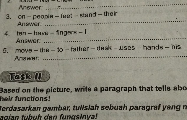 3 on - people - feet - stand - their Answer | StudyX