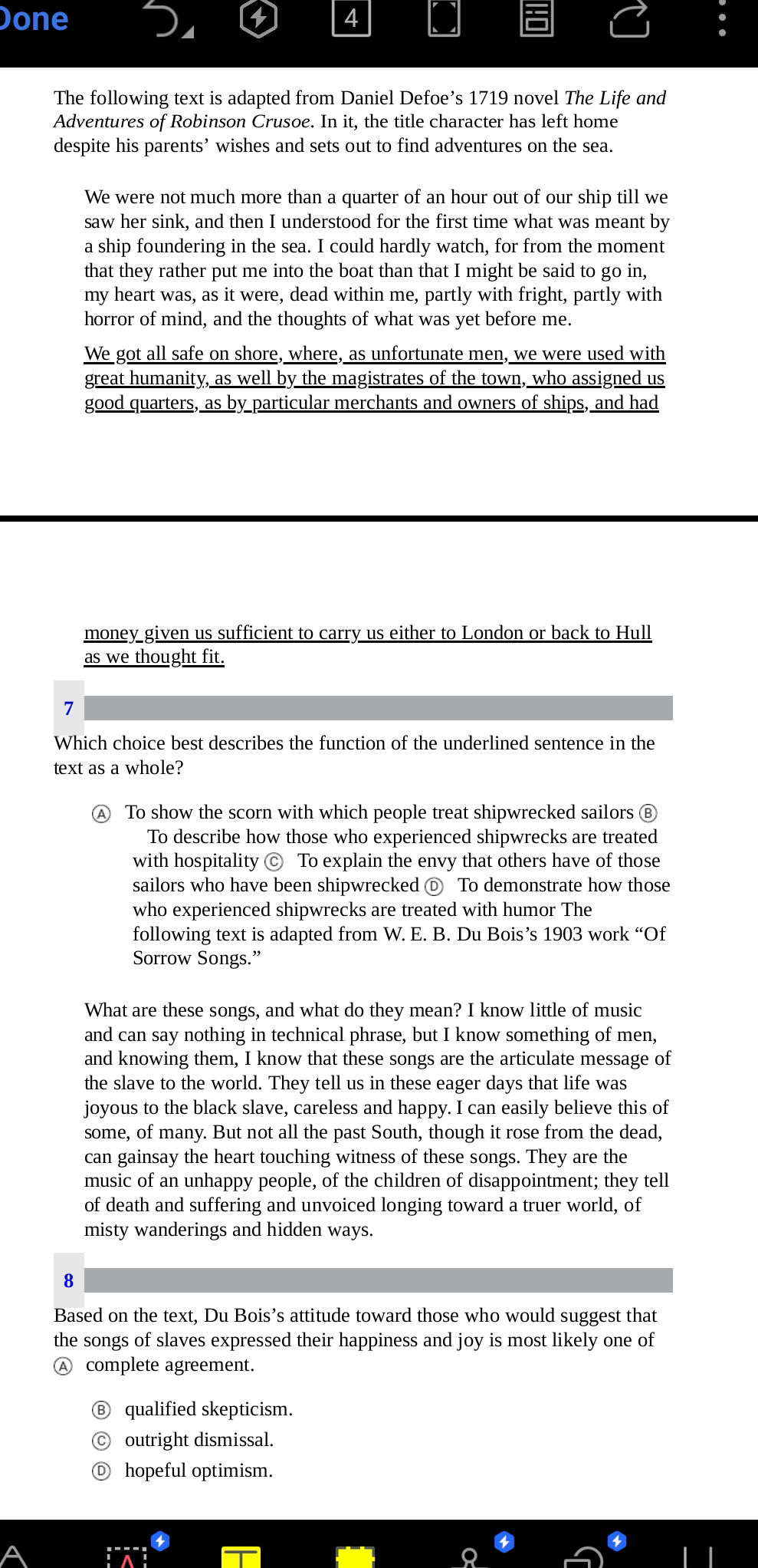 The following text is adapted from Daniel | StudyX