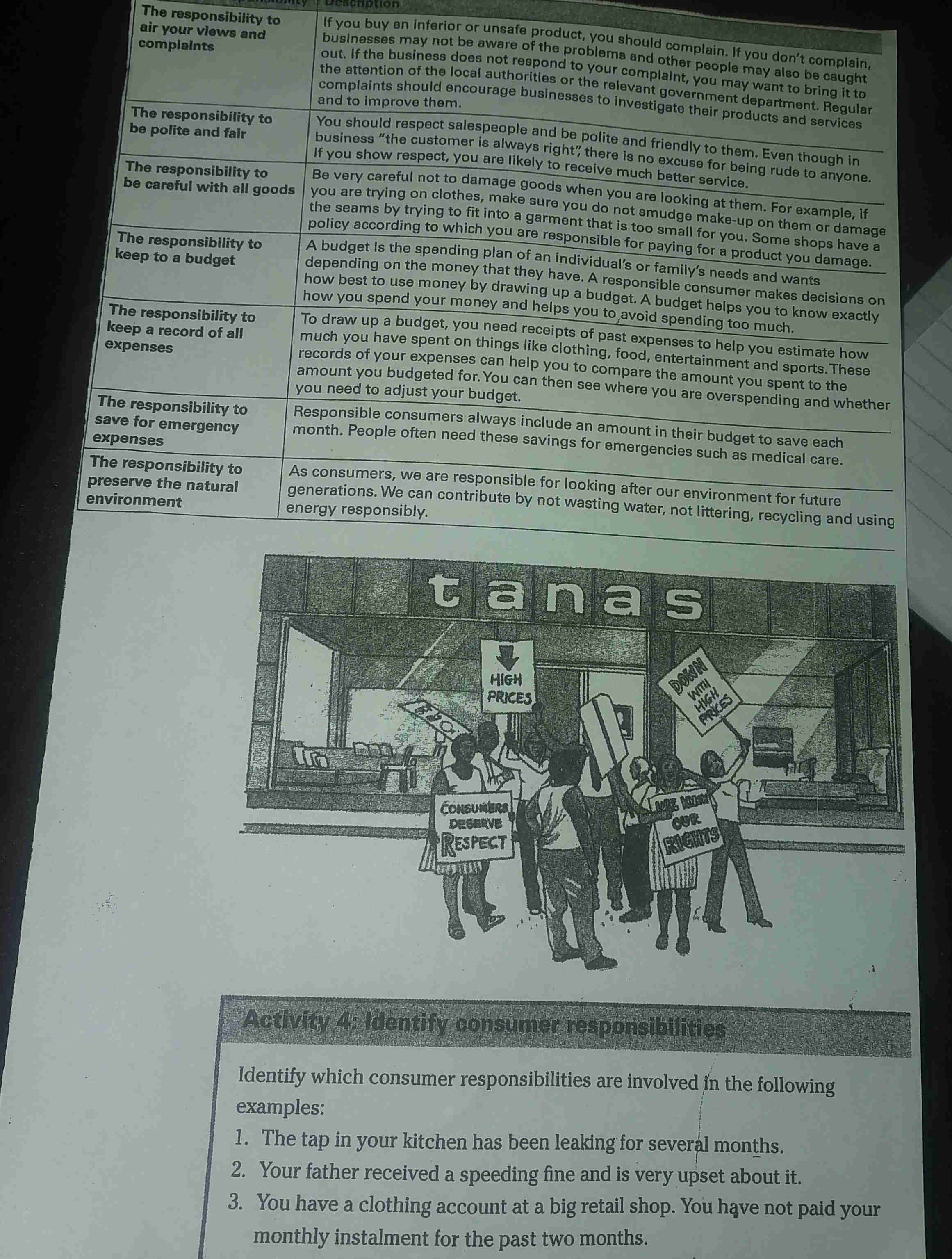 Activity 4 Identify consumer | StudyX