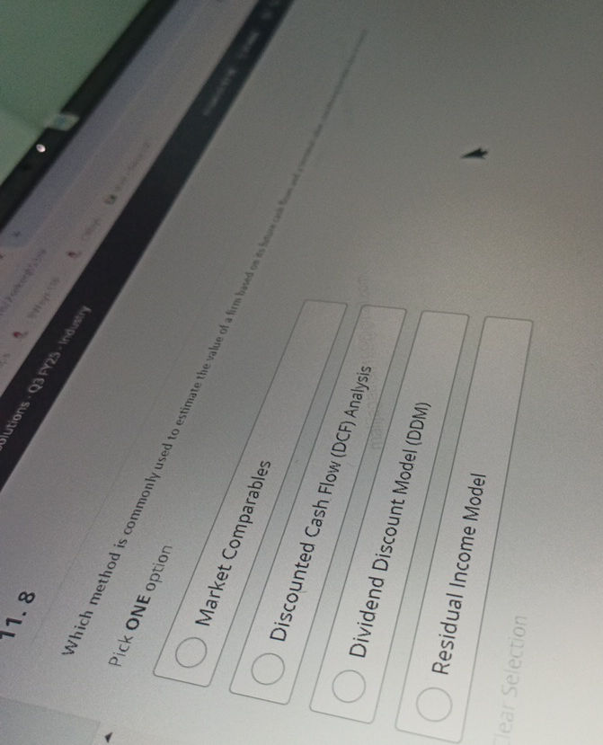 Which method is commonly used to estimate | StudyX