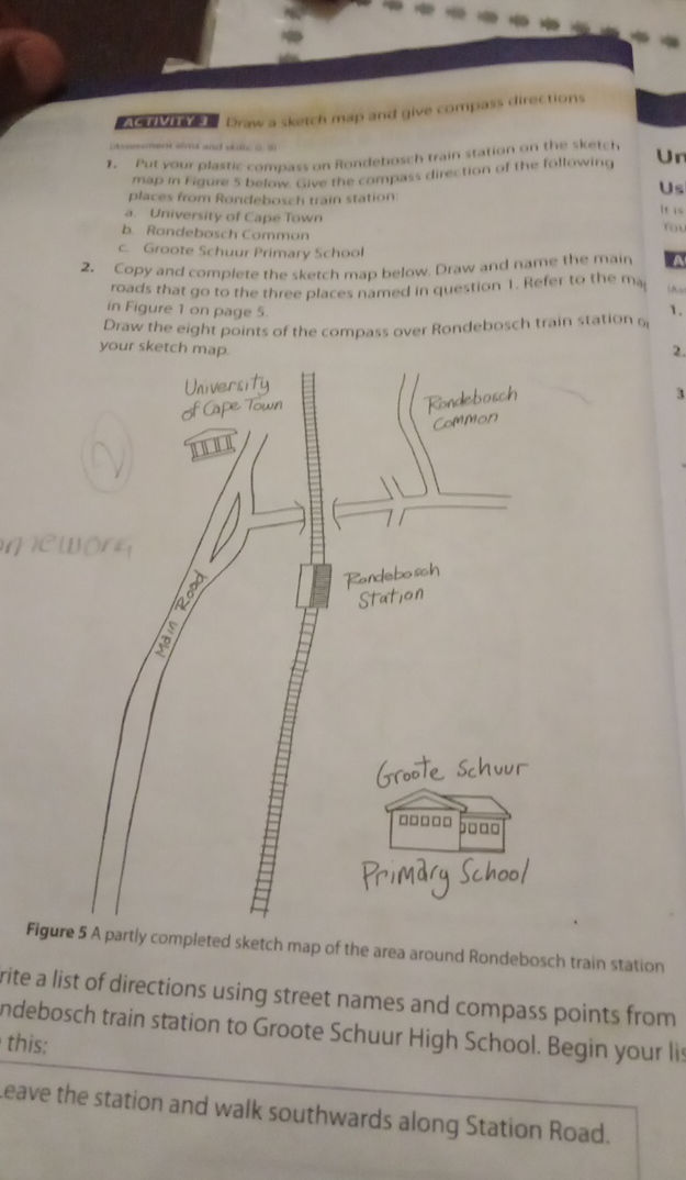 ACTIVITY 3 Draw a sketch map and give | StudyX