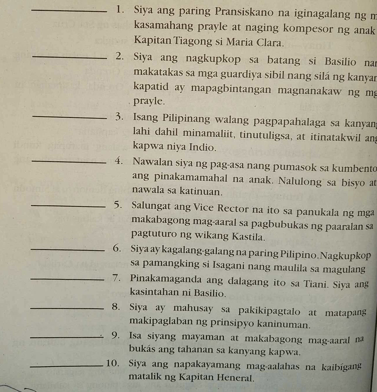 1 Siya ang paring Pransiskano na iginagalang | StudyX