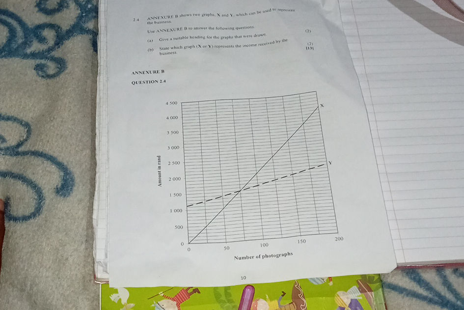 (a) Give a suitable heading for the graphs | StudyX