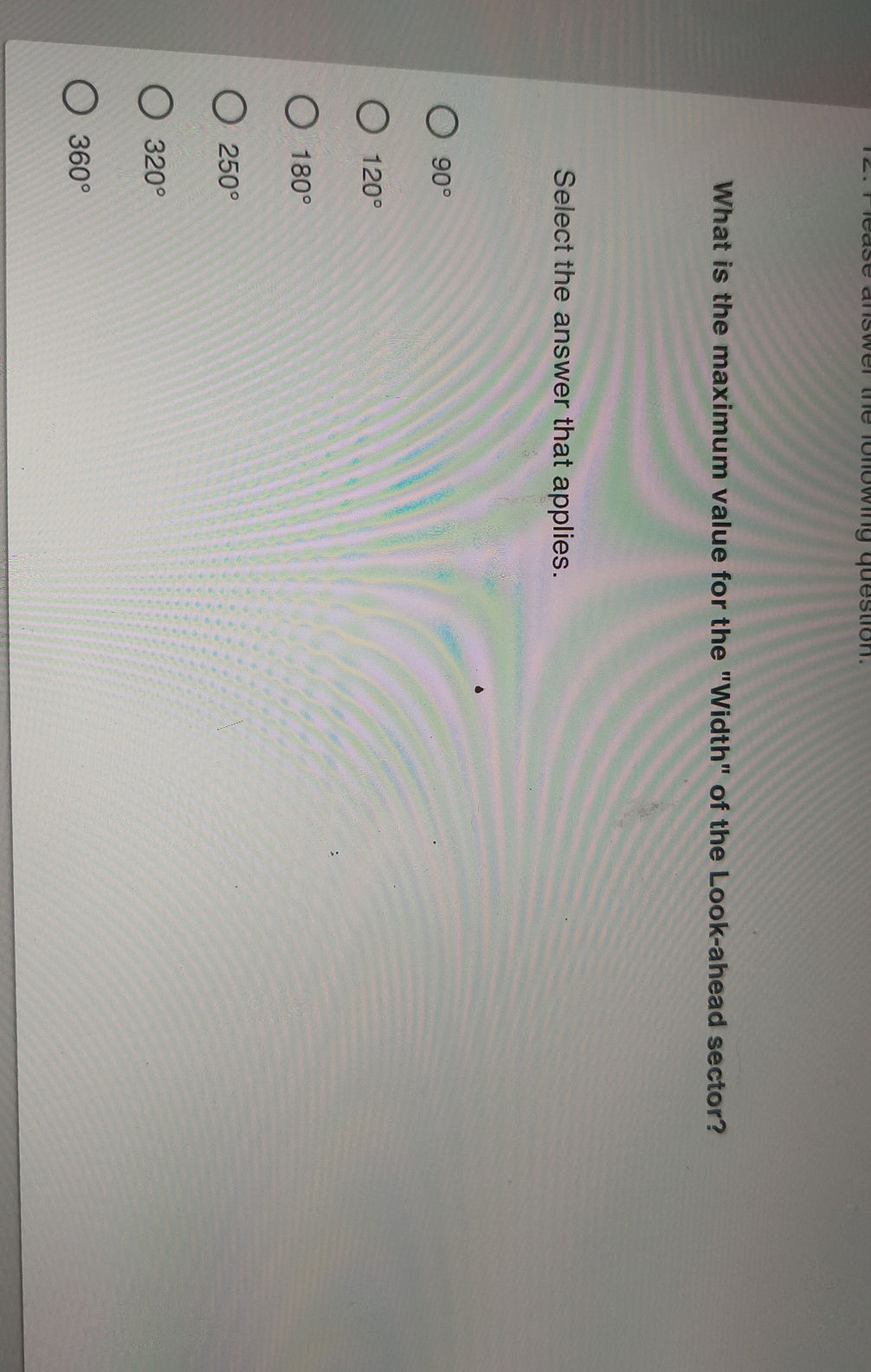What is the maximum value for the "Width" of | StudyX