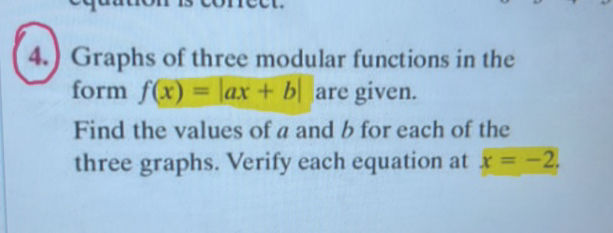 Graphs of three modular functions in the | StudyX