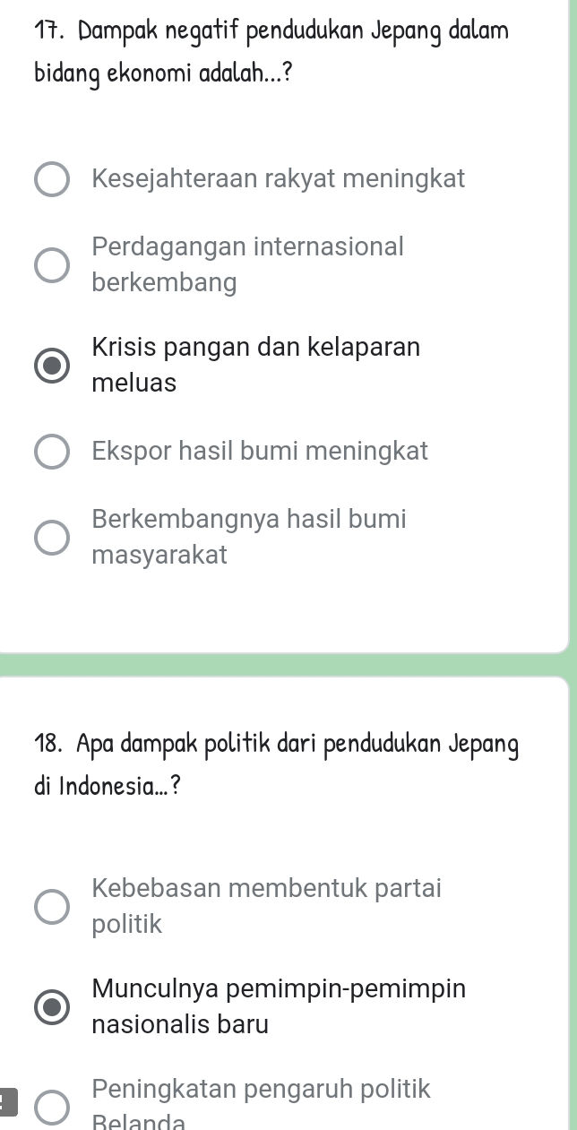 17 Dampak negatif pendudukan Jepang dalam | StudyX