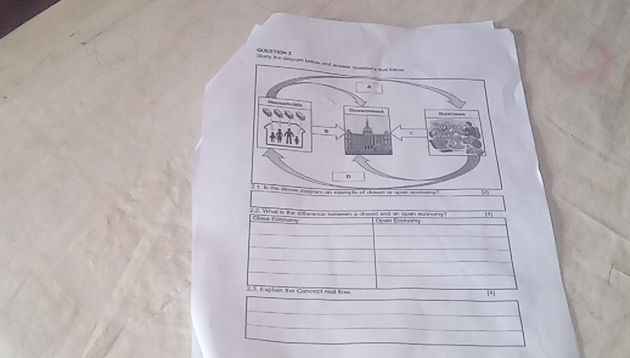 QUESTION 3 Study the diagram below and | StudyX