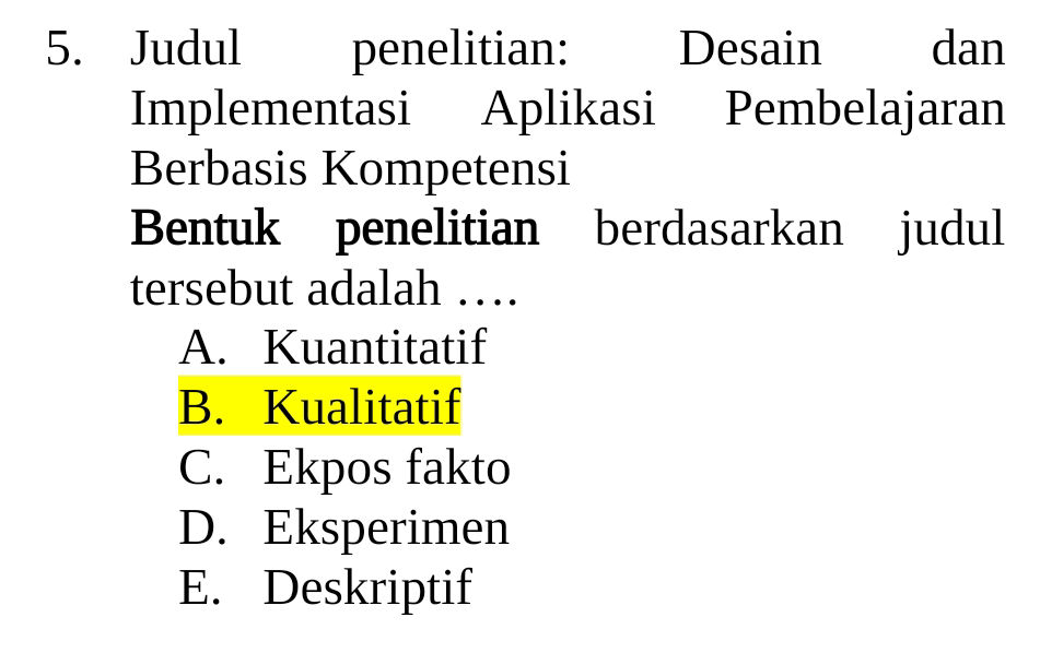 5 Judul penelitian Desain dan Implementasi | StudyX