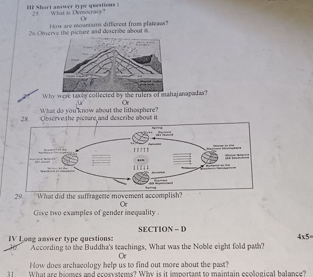 26. Observe the picture and describe about | StudyX