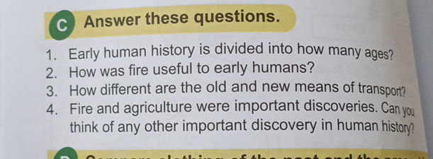 1 Early human history is divided into how | StudyX