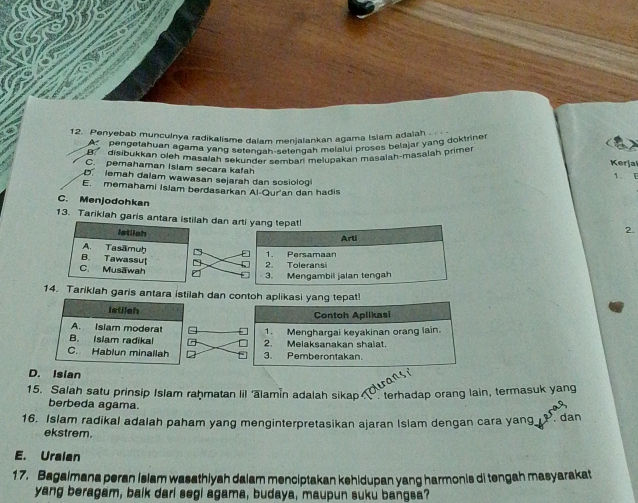 12 Penyebab munculnya radikalisme dalam | StudyX