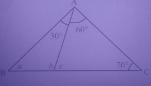 The image shows a triangle ABC with an | StudyX