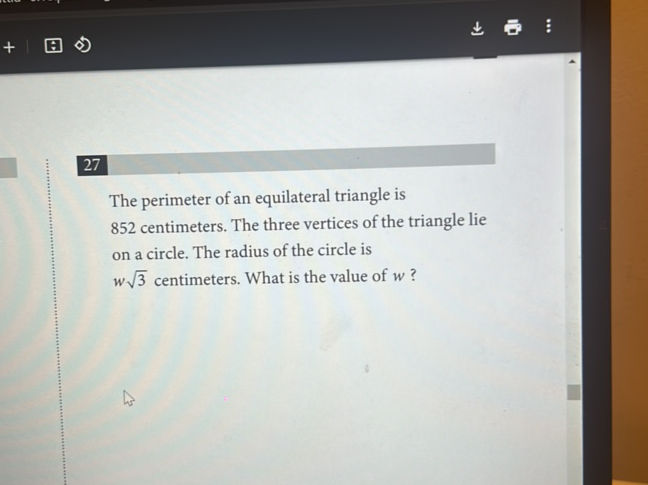 The perimeter of an equilateral triangle is | StudyX