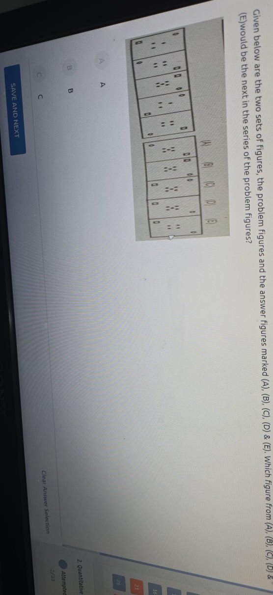 Given below are the two sets of figures the | StudyX