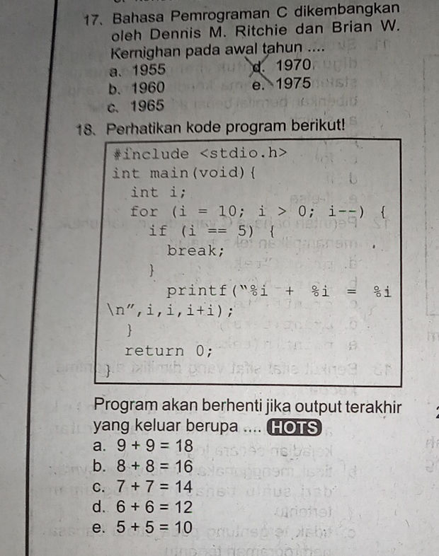 Perhatikan kode program berikut c include | StudyX