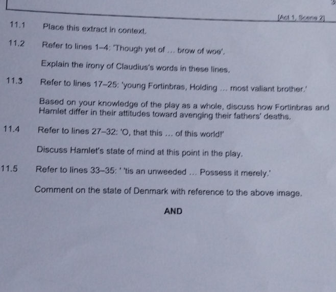 111 Place this extract in context 112 Refer | StudyX