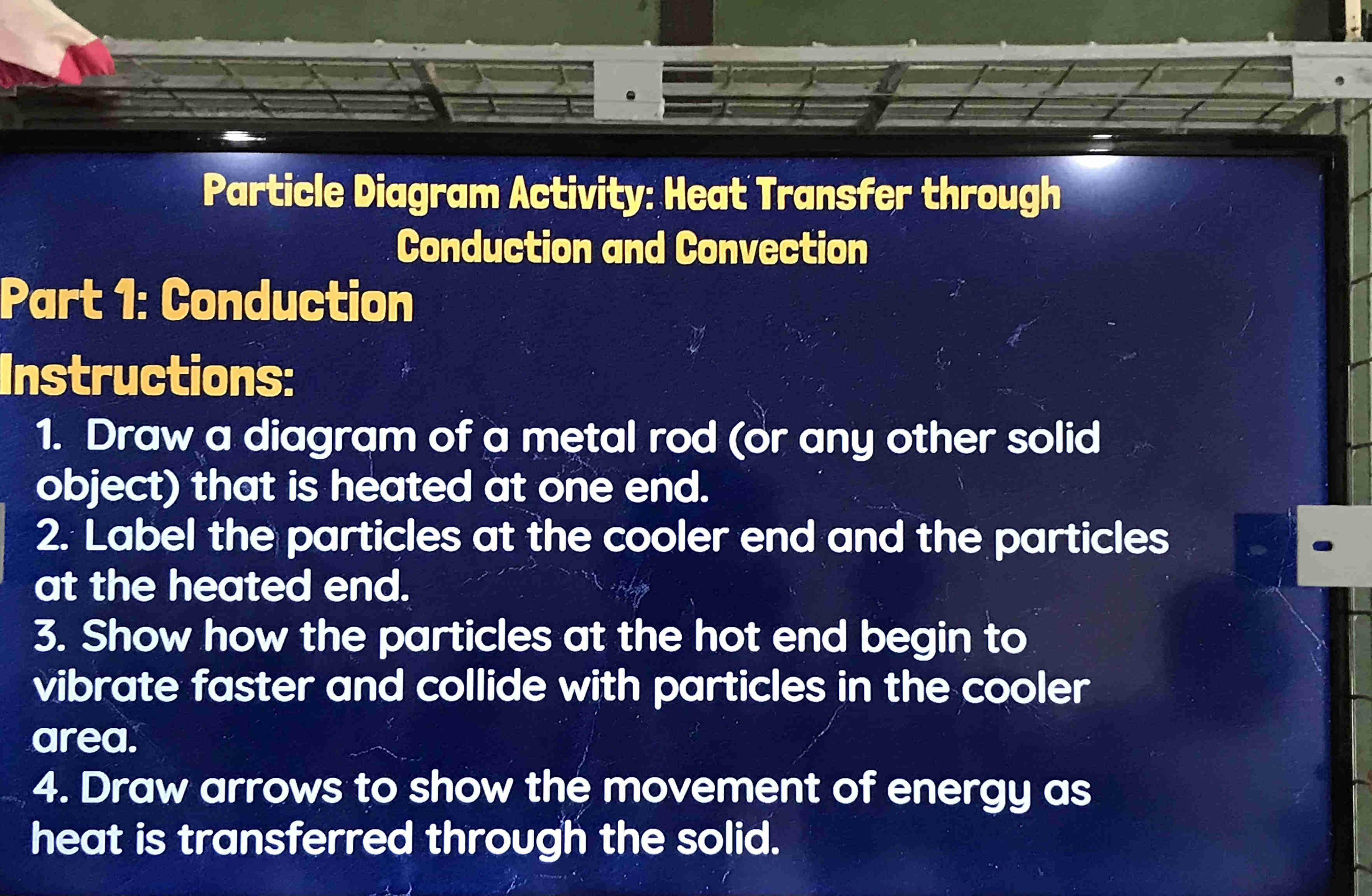 Particle Diagram Activity Heat Transfer | StudyX