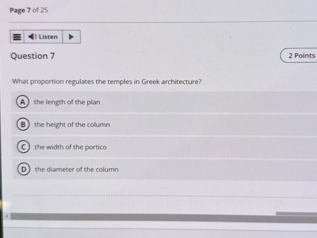 What proportion regulates the temples in | StudyX