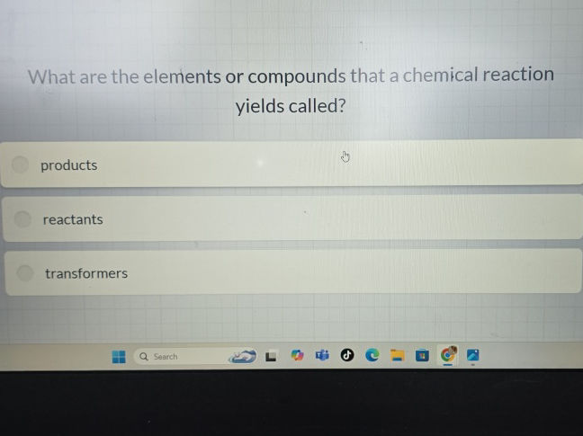 What are the elements or compounds that a | StudyX