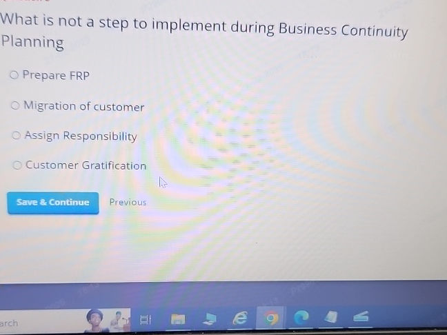 What is not a step to implement during | StudyX