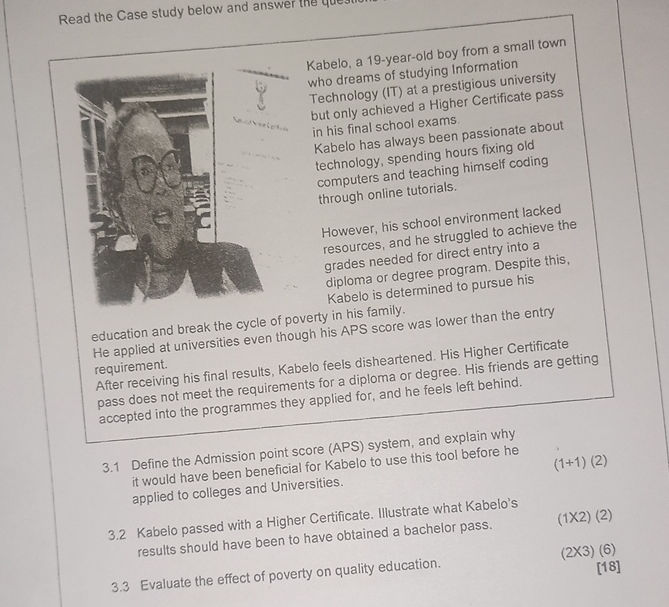 Read the Case study below and answer the | StudyX