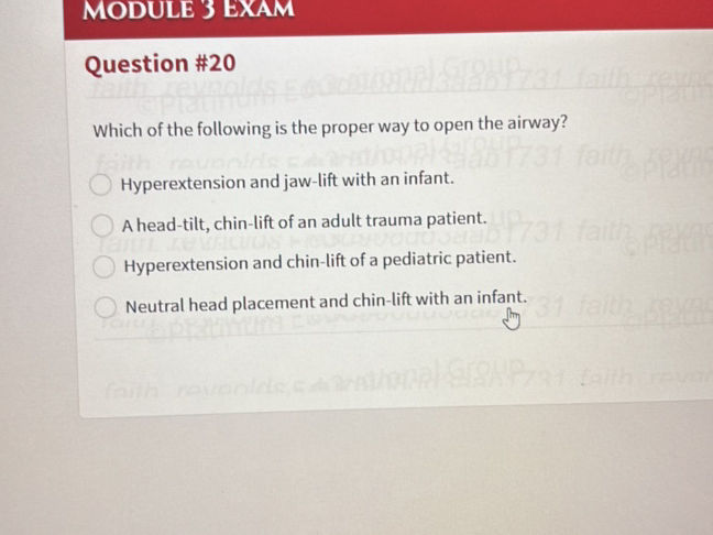 Which of the following is the proper way to | StudyX