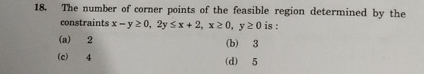 18 The number of corner points of the